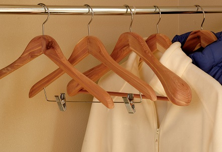 Wooden Hangers, Plastic Clothing Hangers, & Commercial Hangers
